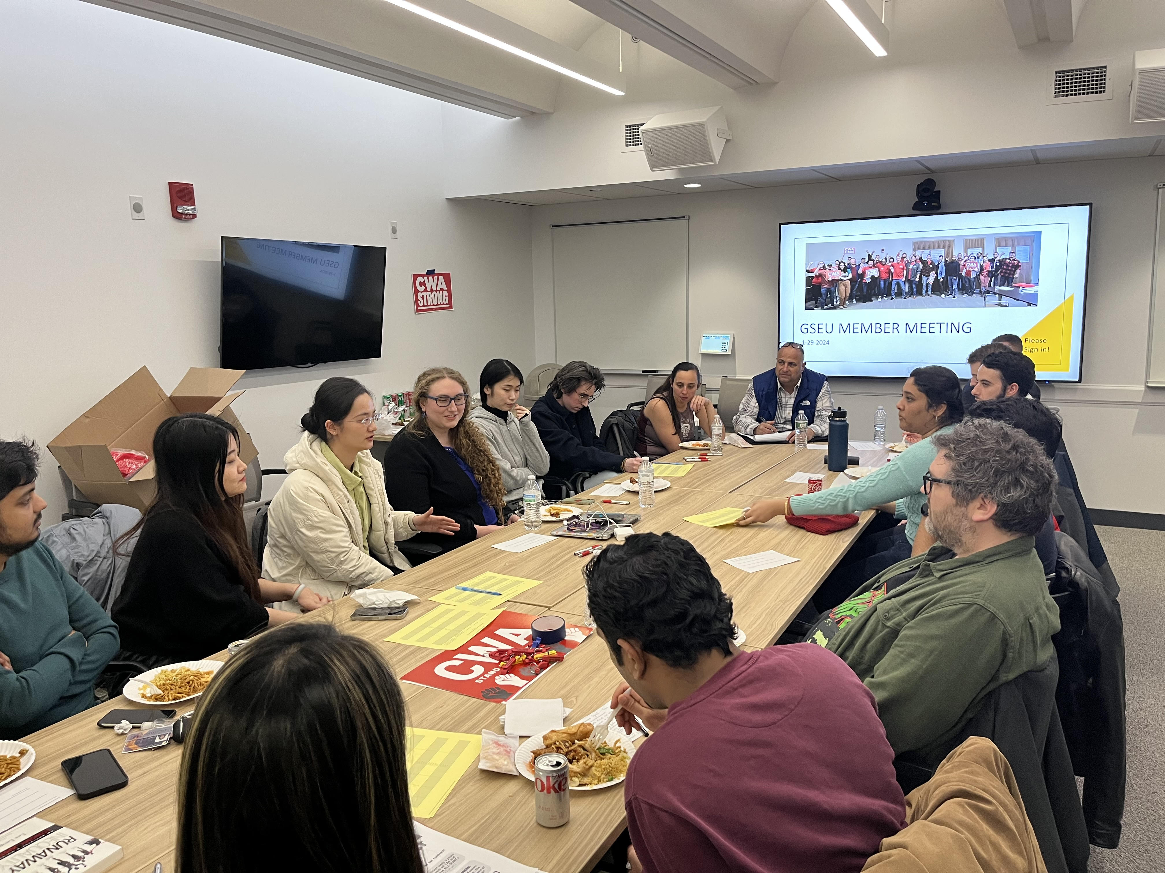 Albany Union Meeting | GSEU